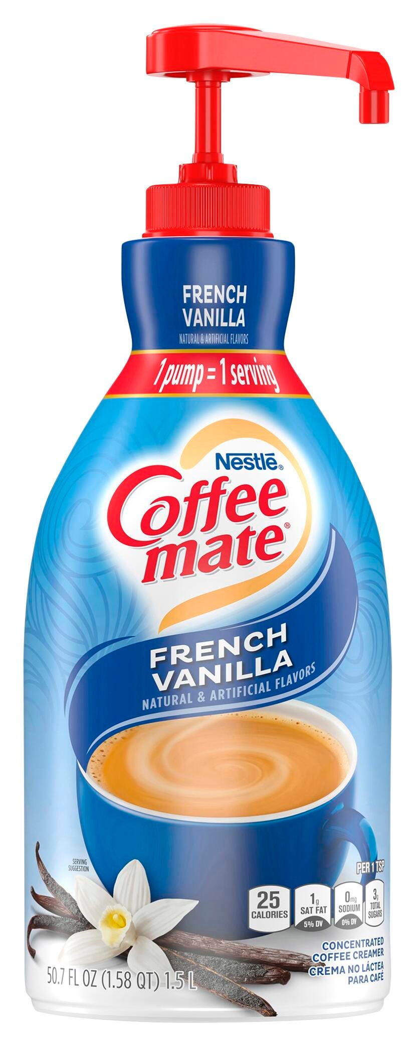 French vanilla coffee mate store